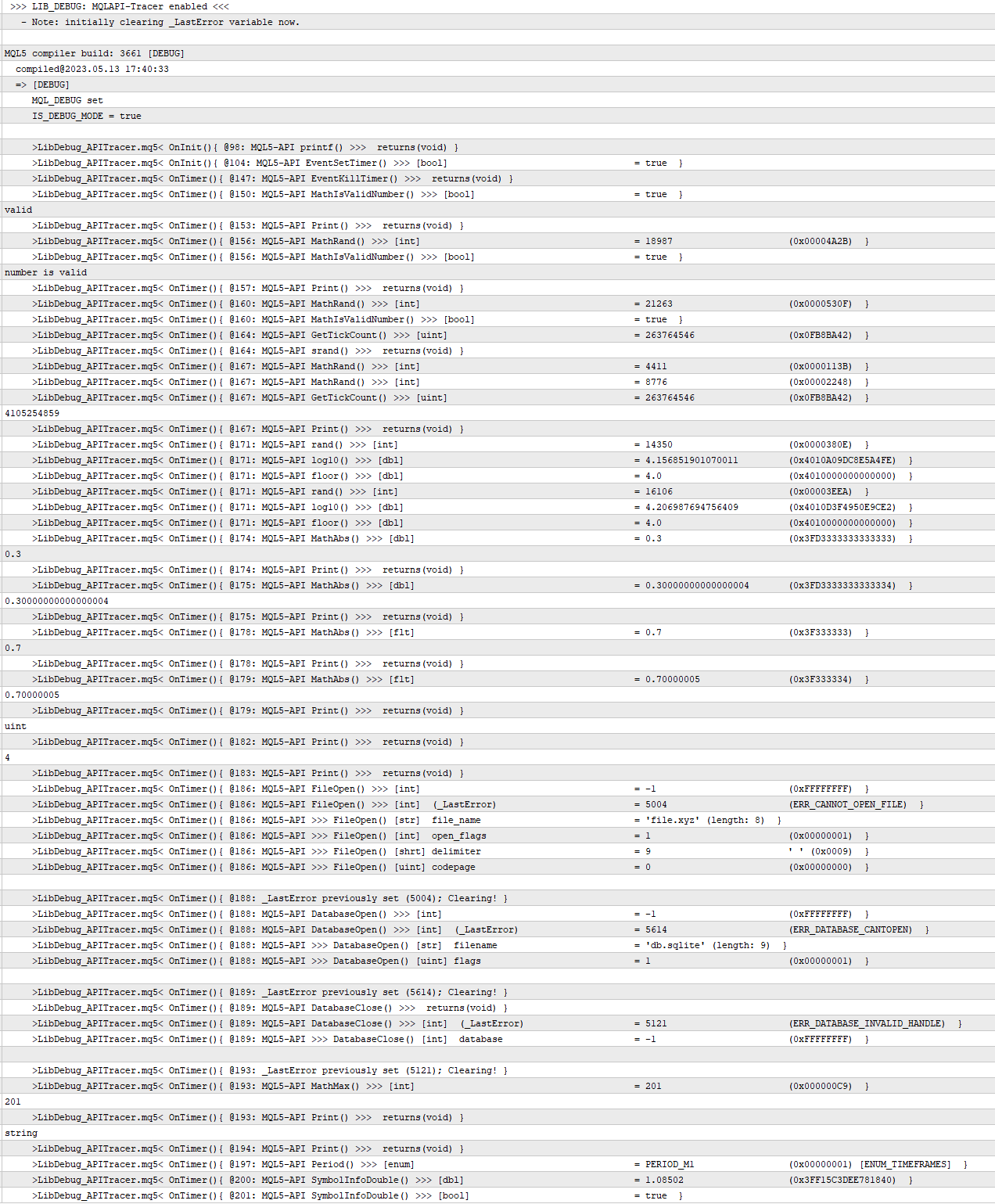 Mql Plus Enhanced Debugging Support Library Metatrader 5 Download Metatrader Trading Robots
