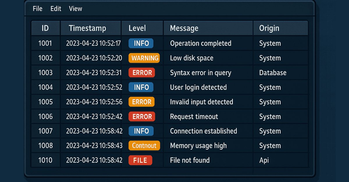 Mastering Log Records (Part 6): Saving logs to database - MQL5 Articles