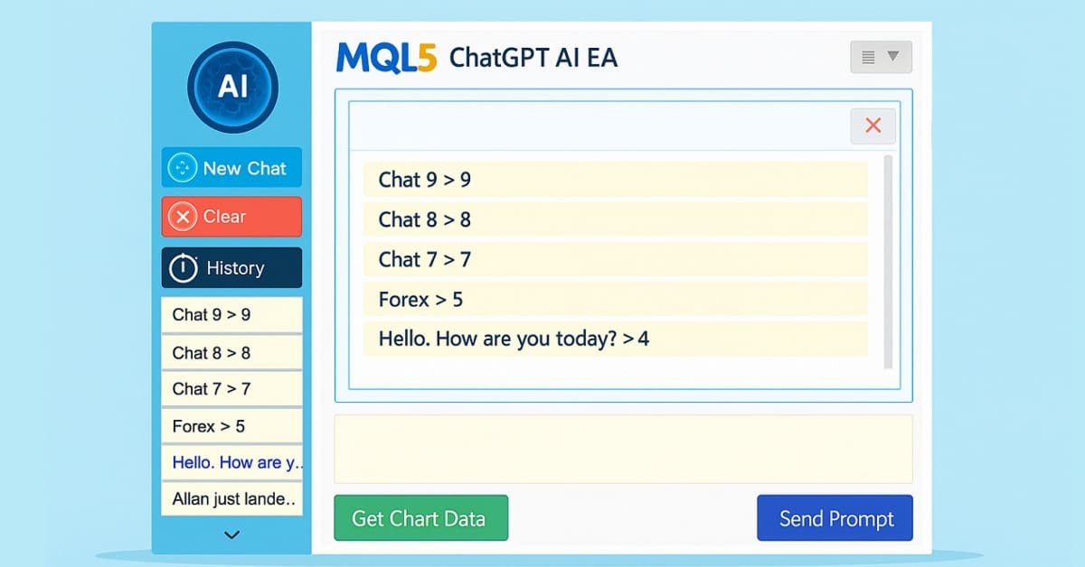 Building AI-Powered Trading Systems in MQL5 (Part 5): Adding a Collapsible Sidebar with Chat ...