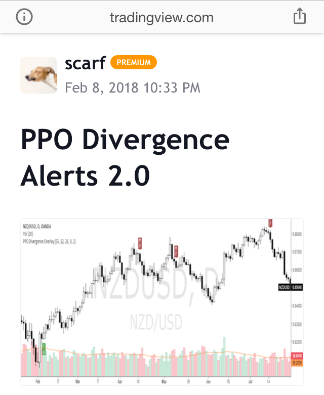 Convert PPO Divergence indicator from Pine Script to MT5 - an order to develop the technical ...
