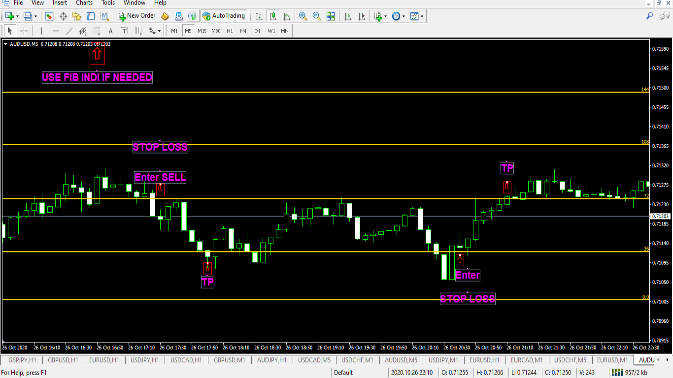 Fibonacci Ea In Mt4 An Order To Develop The Trading Robot At Munity