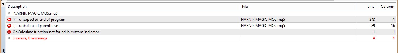 Correcting My Errors In My Mq5 Indicator An Order To Develop The Technical Indicator At Mql5