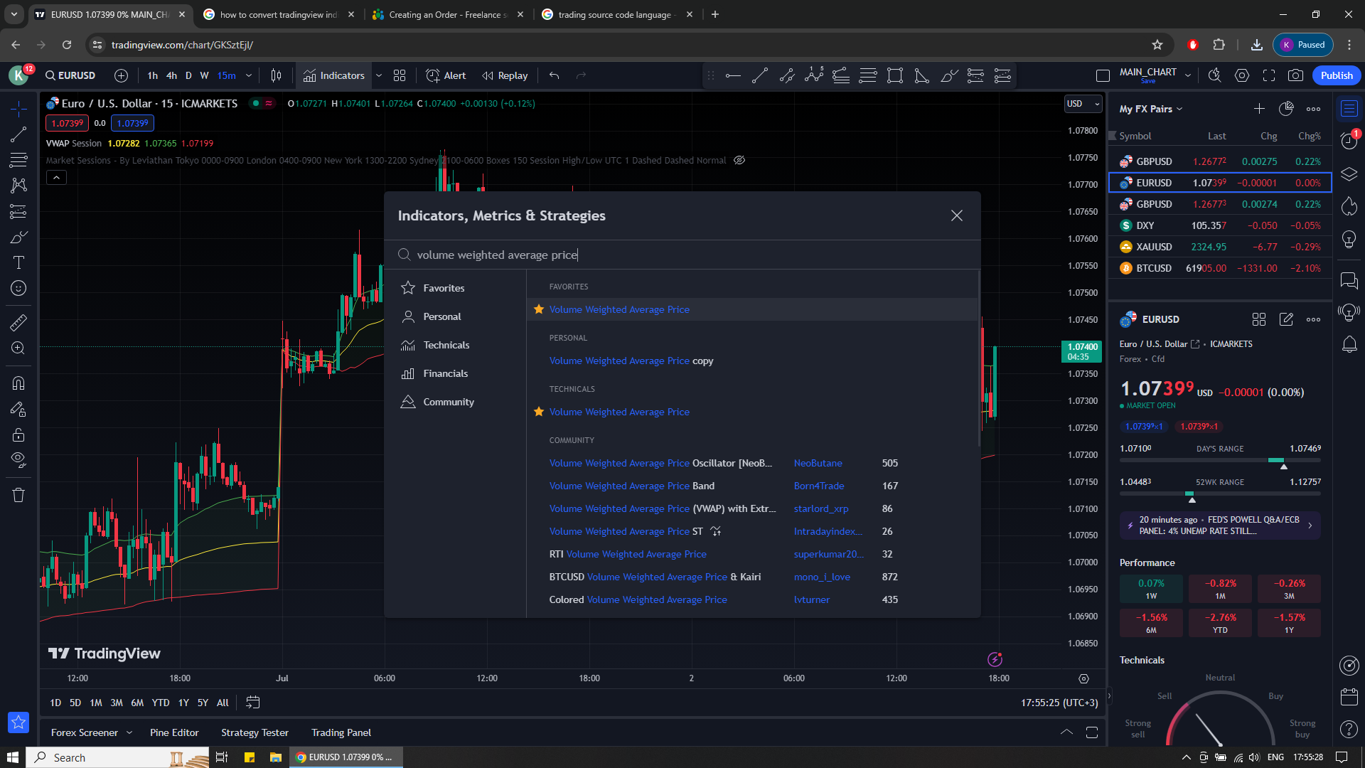 Indicator Conversion From Pinescript Tradingview To Mt5 An Order To