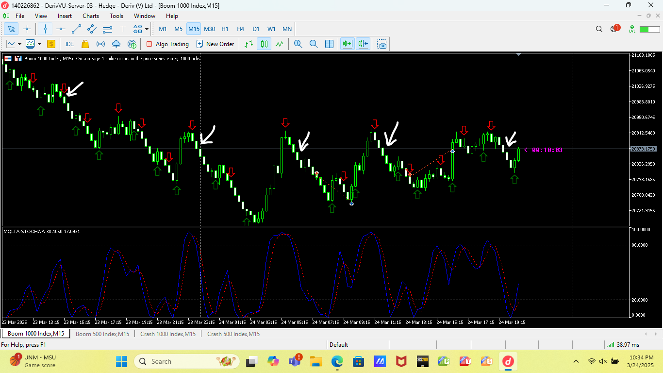 Boom and crash 2-3 - an order to develop the trading robot at MQL5.community Freelance service ...