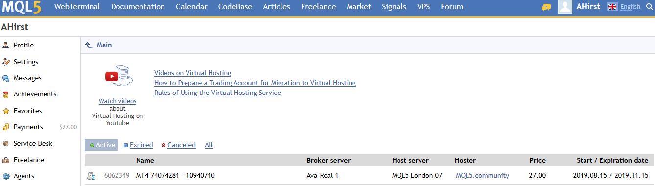 Need Help Migrating My Mt4 Platform To My Purchased Vps Here Mt4 General Mql5 Programming