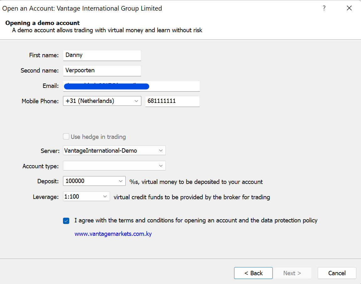 Can't open demo account(s) via MT5 - Demo Account - General - MQL5 programming forum