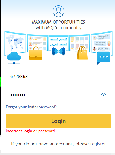 Munity Authorization Failed Mt5 General Mql5 Programming Forum