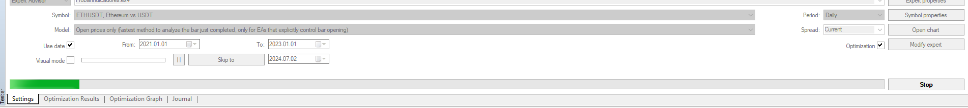 Strategy Tester Not Showing Progress Strategy Tester Mql4 And Metatrader 4 Mql4