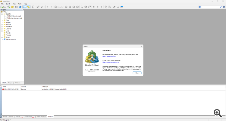 Metatrader Metaeditor Issues With Mql5 Storage Metatrader 5 Mql4 And Metatrader 4 Mql4