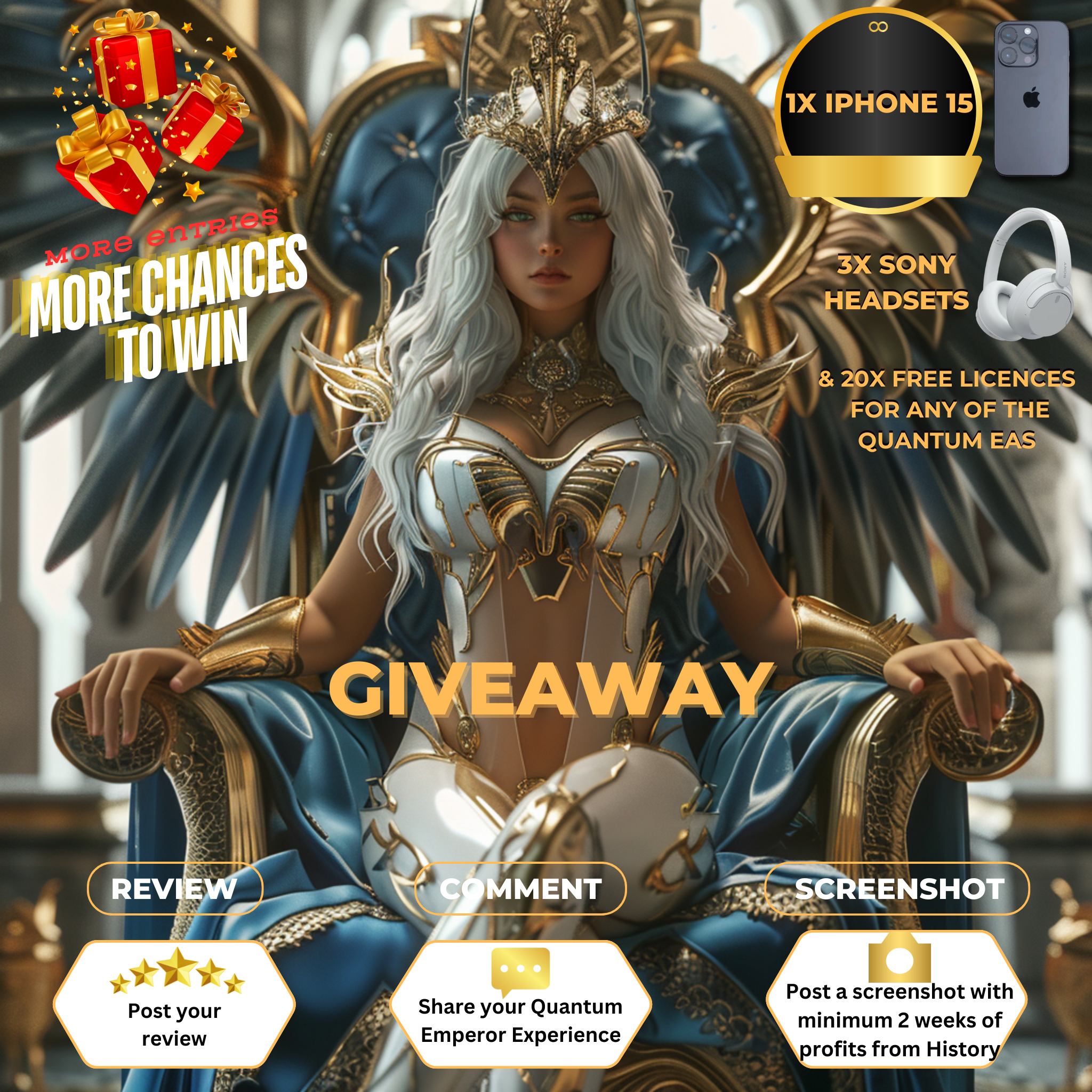 Comments | Quantum Queen MT5 | Buy Trading Robot (Expert Advisor) for MetaTrader 5