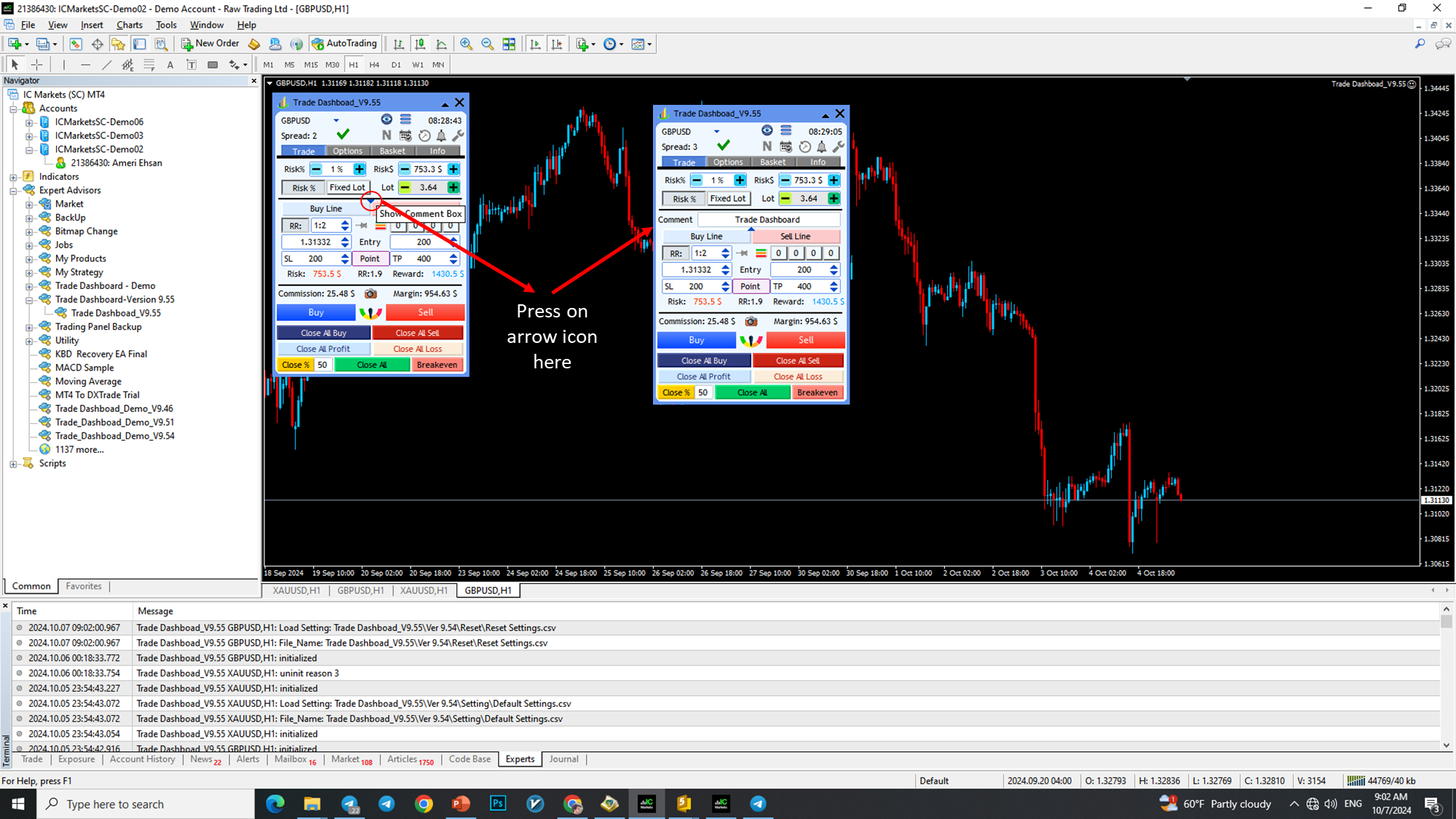 Comments | Trade Dashboard MT4 | Buy Trading Utility for MetaTrader 4