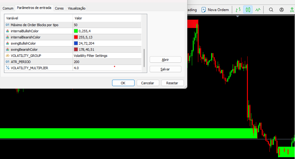 Smart OrderBlocks | MetaTrader 5 için Ücretsiz İndirme Teknik gösterge