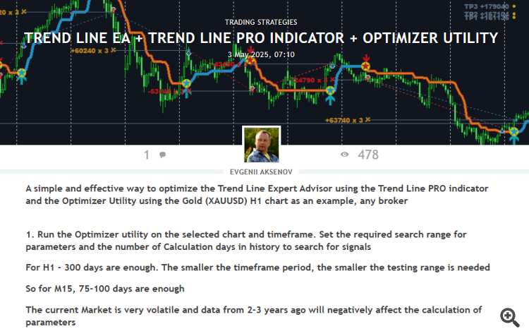 Comments | Trend Line PRO EA mt4 | Buy Trading Robot (Expert Advisor ...
