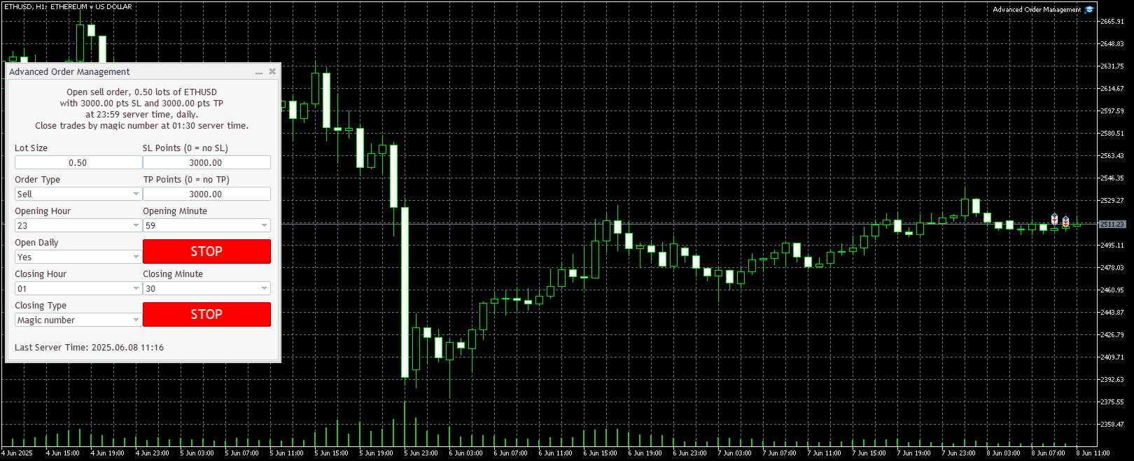 Advanced Order Management | Buy Trading Utility for MetaTrader 5