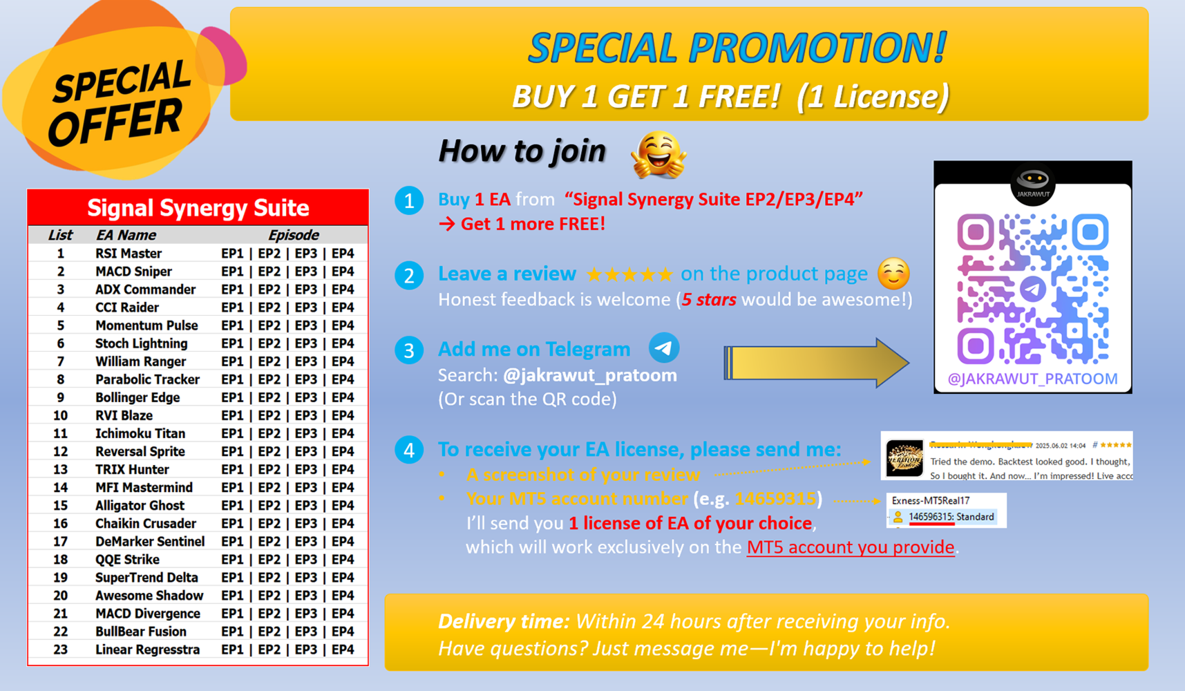 Alligator Ghost EP2 | Buy Trading Robot (Expert Advisor) for MetaTrader 5