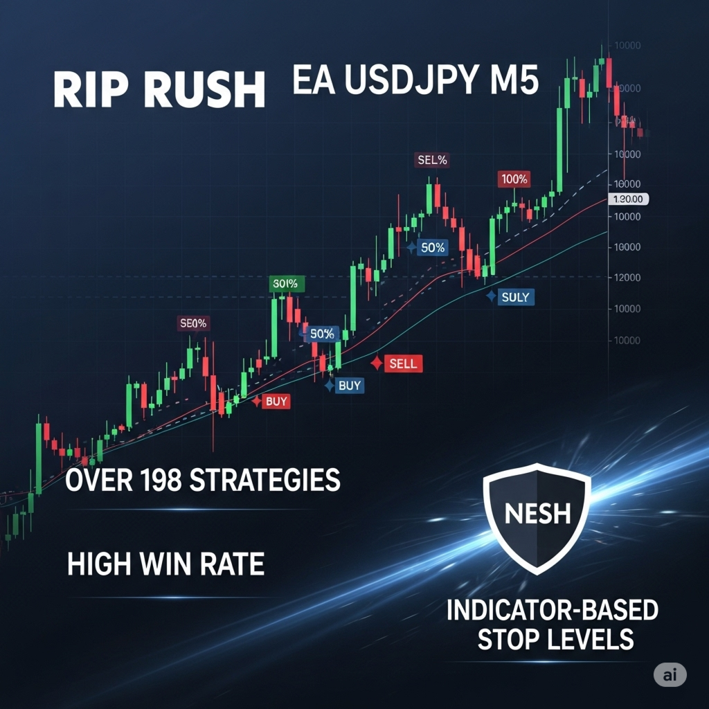 Rip Rush | Buy Trading Robot (Expert Advisor) for MetaTrader 5