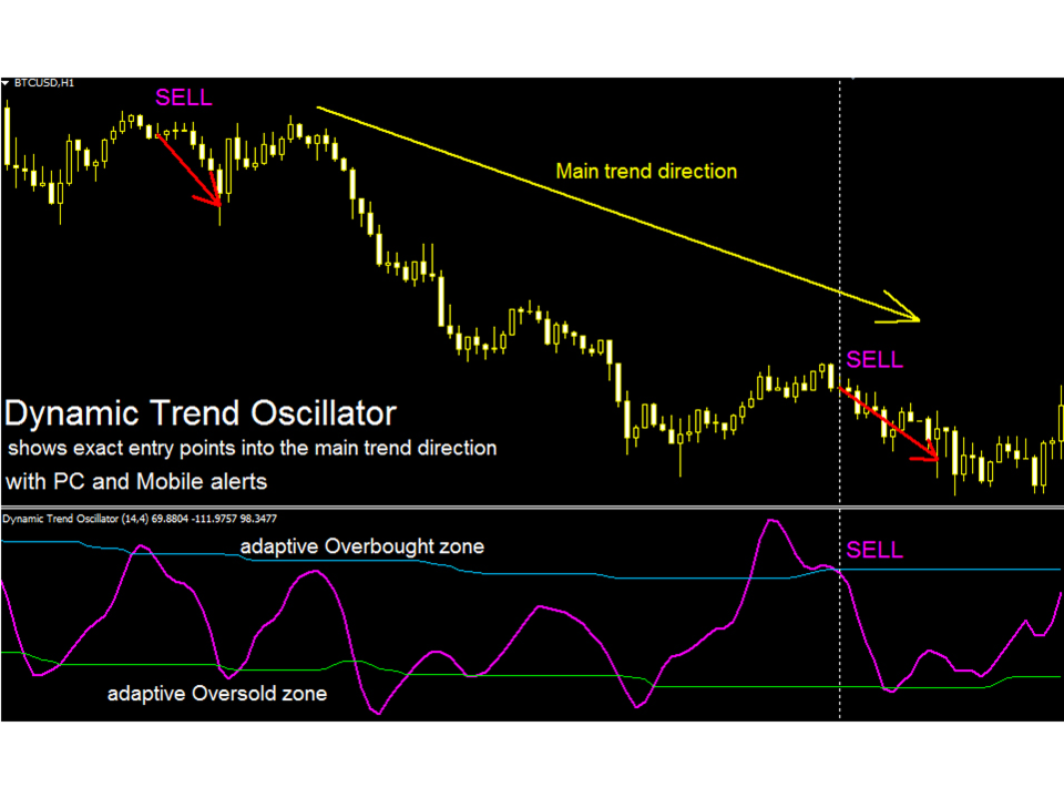 Dynamic Trend Oscillator m MT4 - Aierior