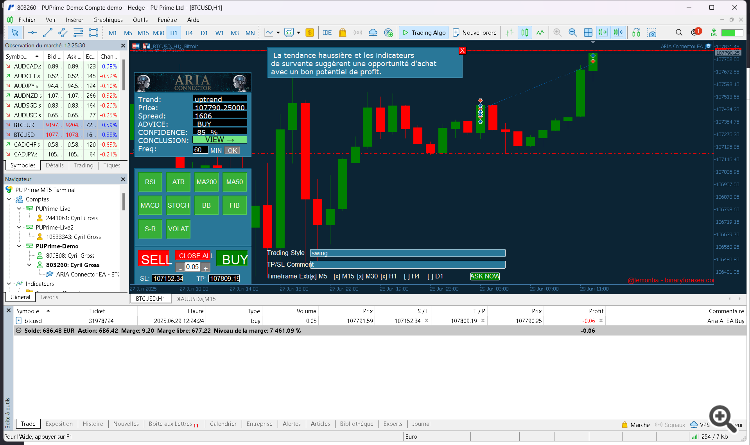 Comments | ARIA Connector EA | Buy Trading Robot (Expert Advisor) for MetaTrader 5