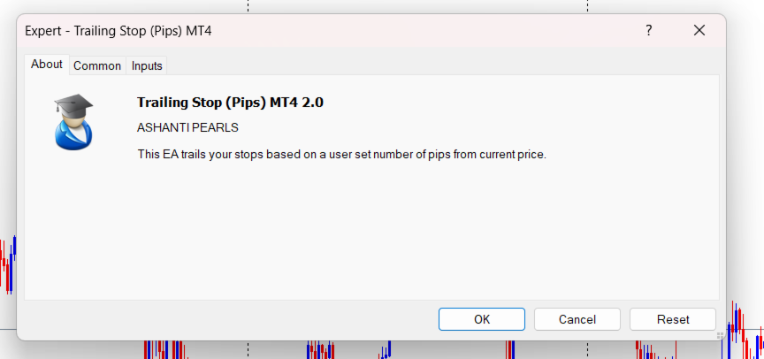 Pips Trailing Stop EA MT4 | Buy Trading Utility for MetaTrader 4