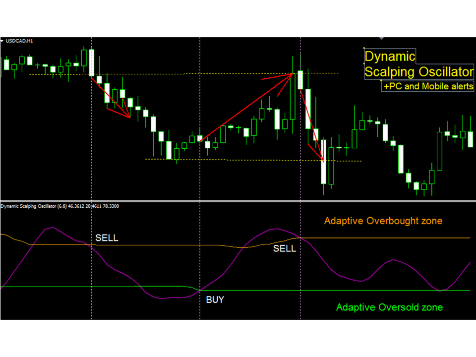 Dynamic Scalping Oscillator mq | Buy Trading Indicator for MetaTrader 4