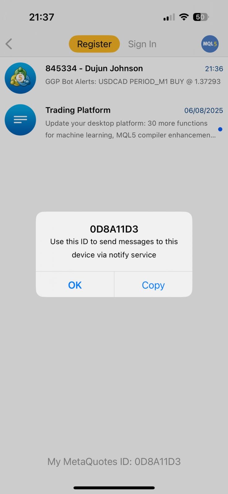 UT bot alert | Buy Trading Indicator for MetaTrader 5