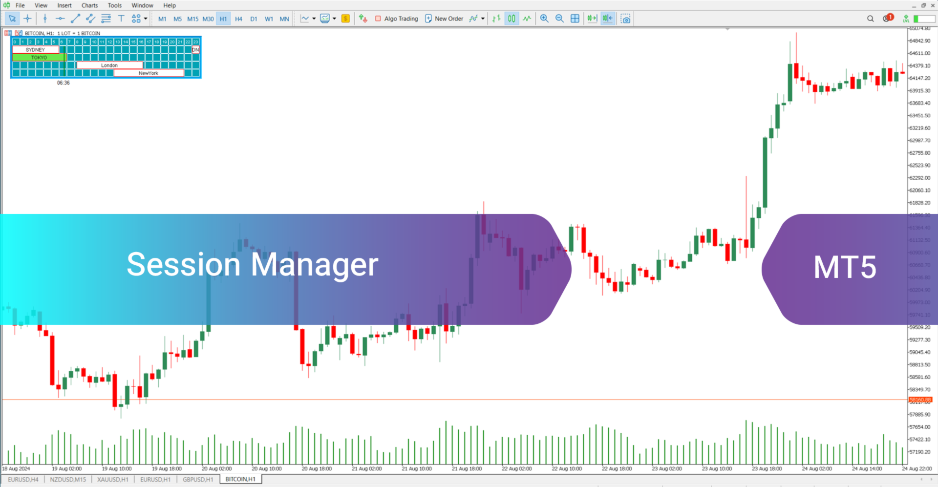 テクニカル指標 | Session Manager Indicator MT5 購入