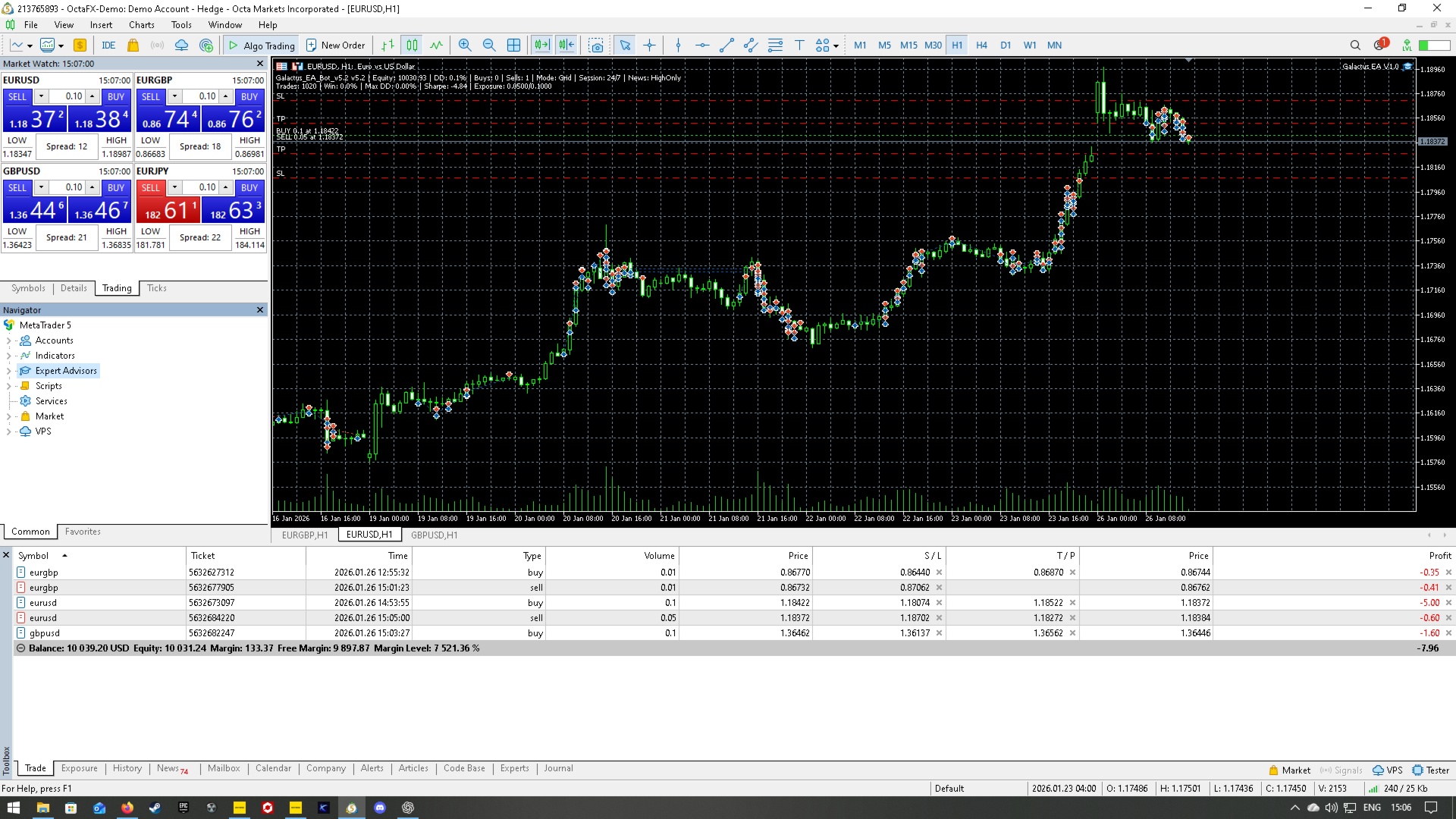 Galactus | Buy Trading Robot (Expert Advisor) for MetaTrader 5