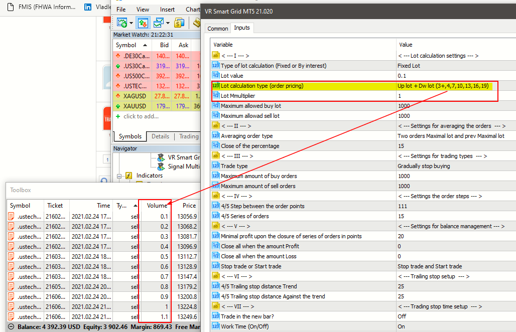 Comments | VR Smart Grid MT5 | Buy Trading Robot (Expert Advisor) for MetaTrader 5
