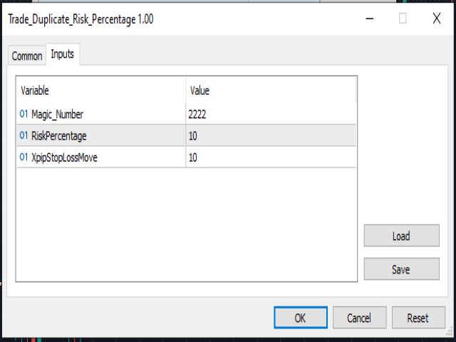 Acquista il 'Trade Duplicate by Risk Percentage MT5' Utilità di trading ...