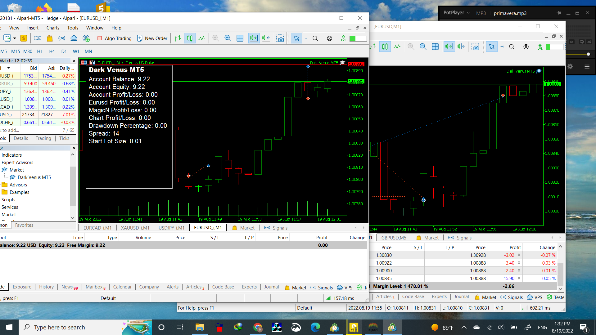 Comments | Dark Venus MT5 | Free Download Trading Robot (Expert Advisor ...