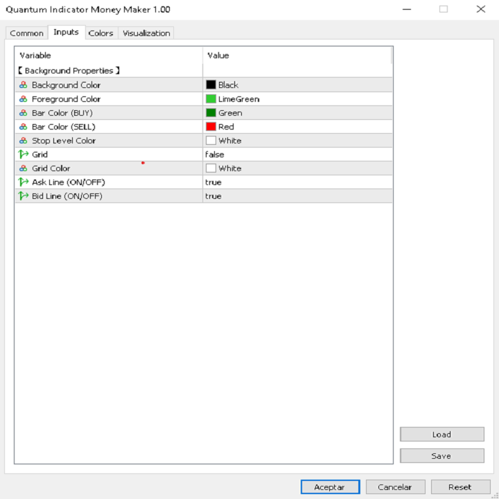 MetaTraderマーケットの中でMetaTrader 5のための「Quantum Indicator」テクニカル指標 を購入する