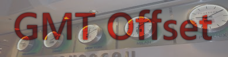 GMT Offset Setting Other 27 December 2019 rs Blogs