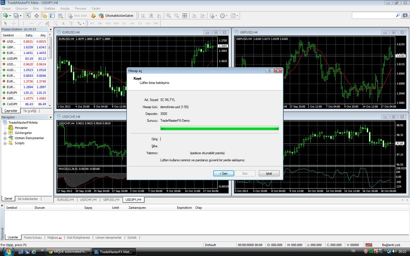 Cant Receive A Demo Account Android Trading Platform Mql4 And Metatrader 4 Mql4